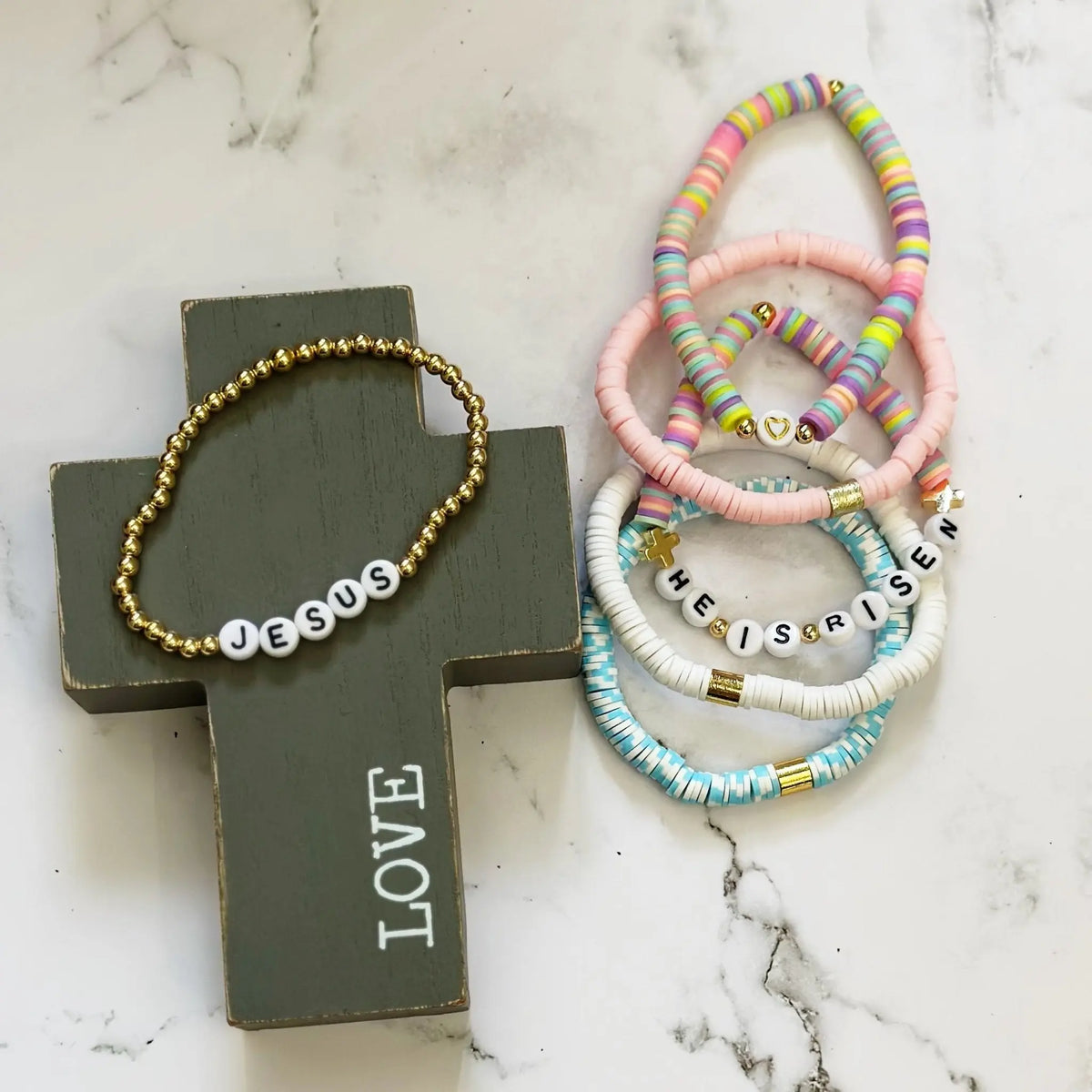 Easter Bracelet Set - He is Risen! – Bliss Bayou